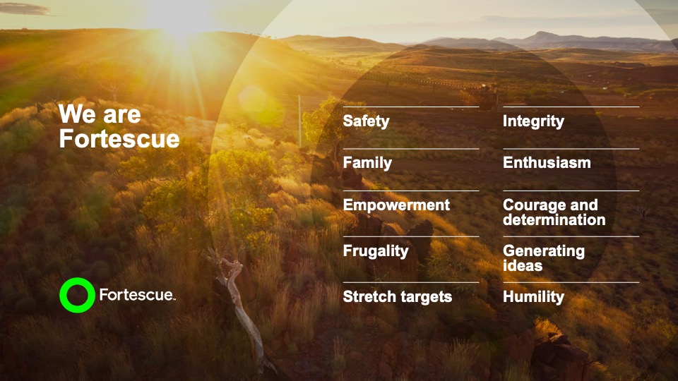 Our Values | Fortescue